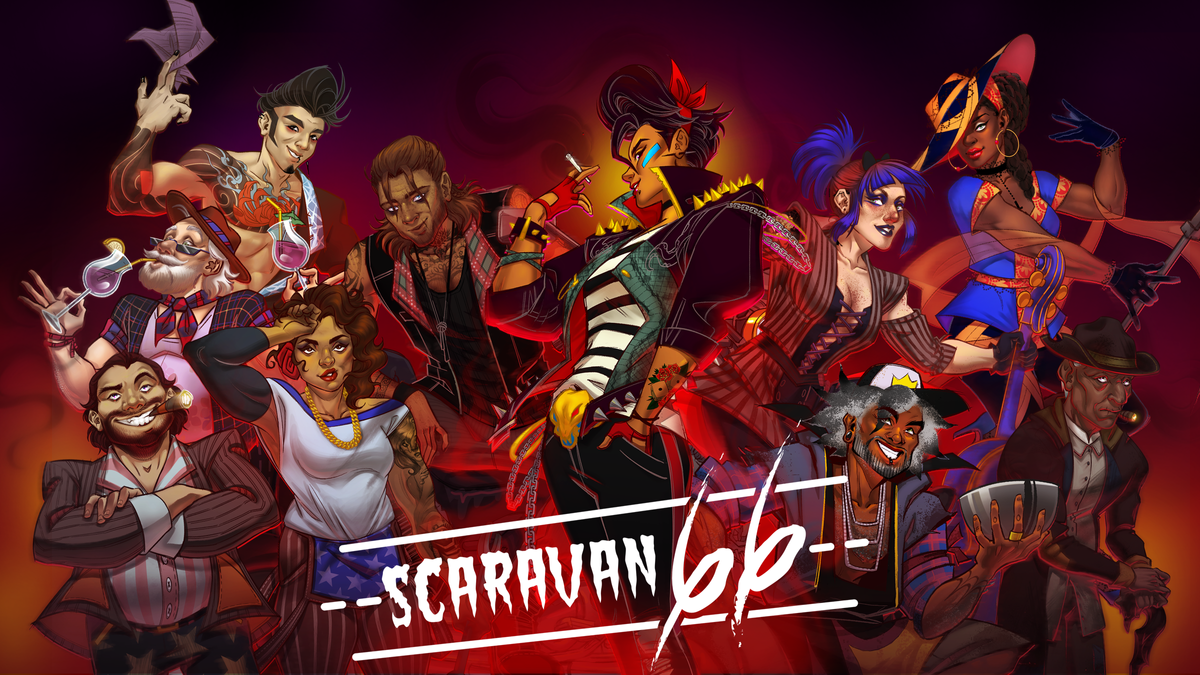 Scaravan 66: Battle Demons on Route 66 in This High-Speed Roguelike ...